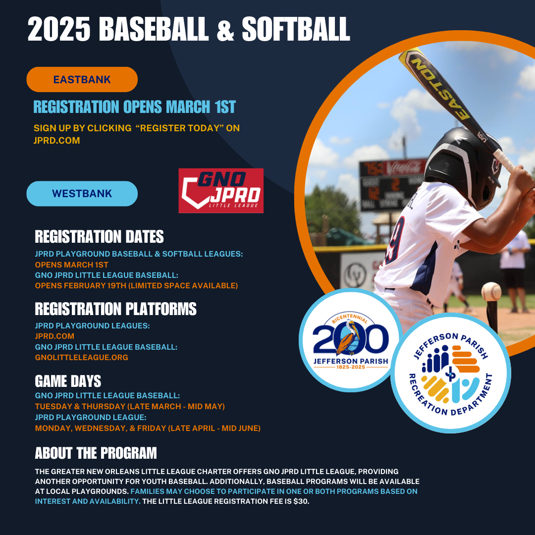 Jefferson Parish Parks & Recreation (JPRD)