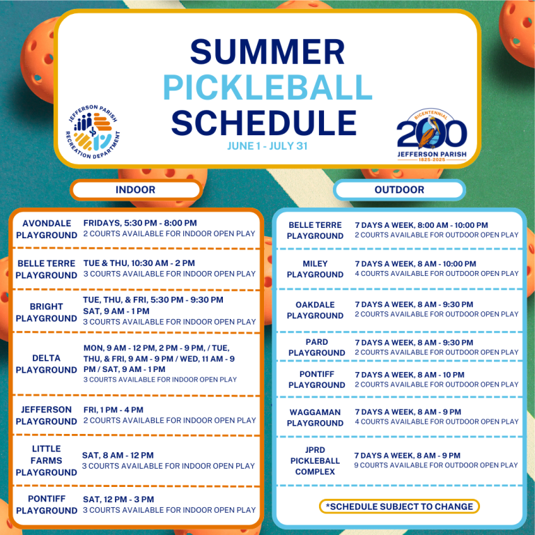 Jefferson Parish Parks & Recreation (JPRD)